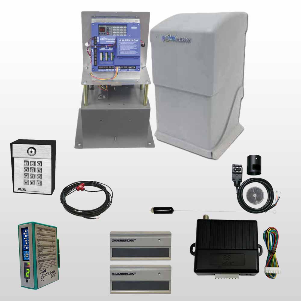 Powermaster Model DCSG Commercial Swing Gate Operator DCSG Heavy Duty