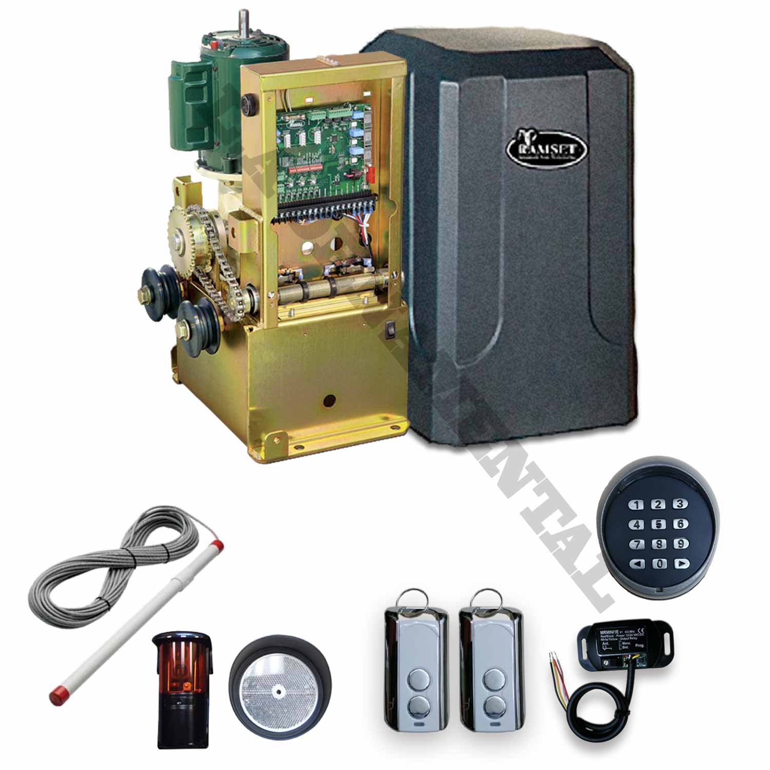 Ramset Gate Opener Ramset 1000 Sliding Gate Opener Ramset Slide Gate