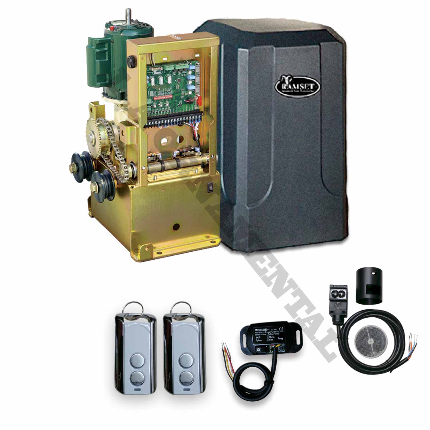 Ramset Gate Opener Ramset 1000 Sliding Gate Opener Ramset Slide Gate