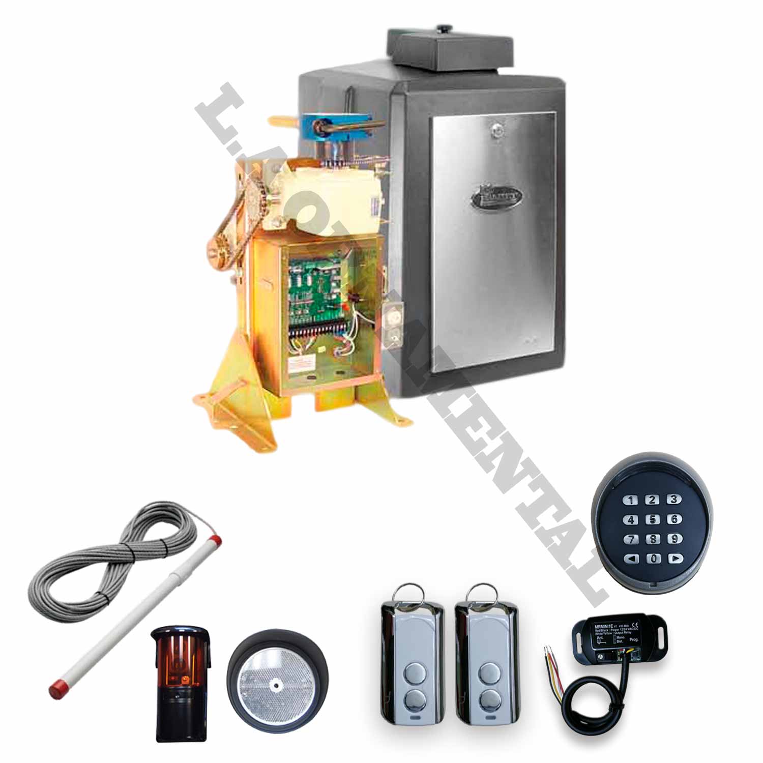 Ramset Swing Gate Openers 3000 series Commercial swing Gate Operators