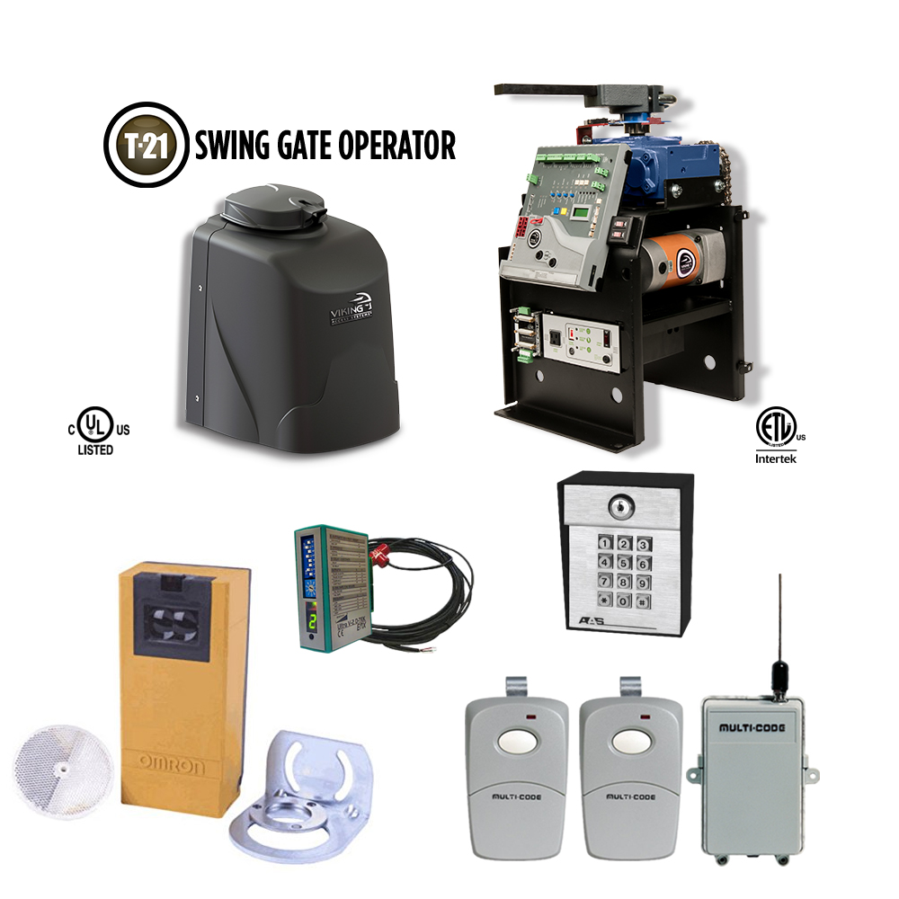 Viking F1 Commercial Swing Heavy Duty Gate Operator Swing Gate Opener